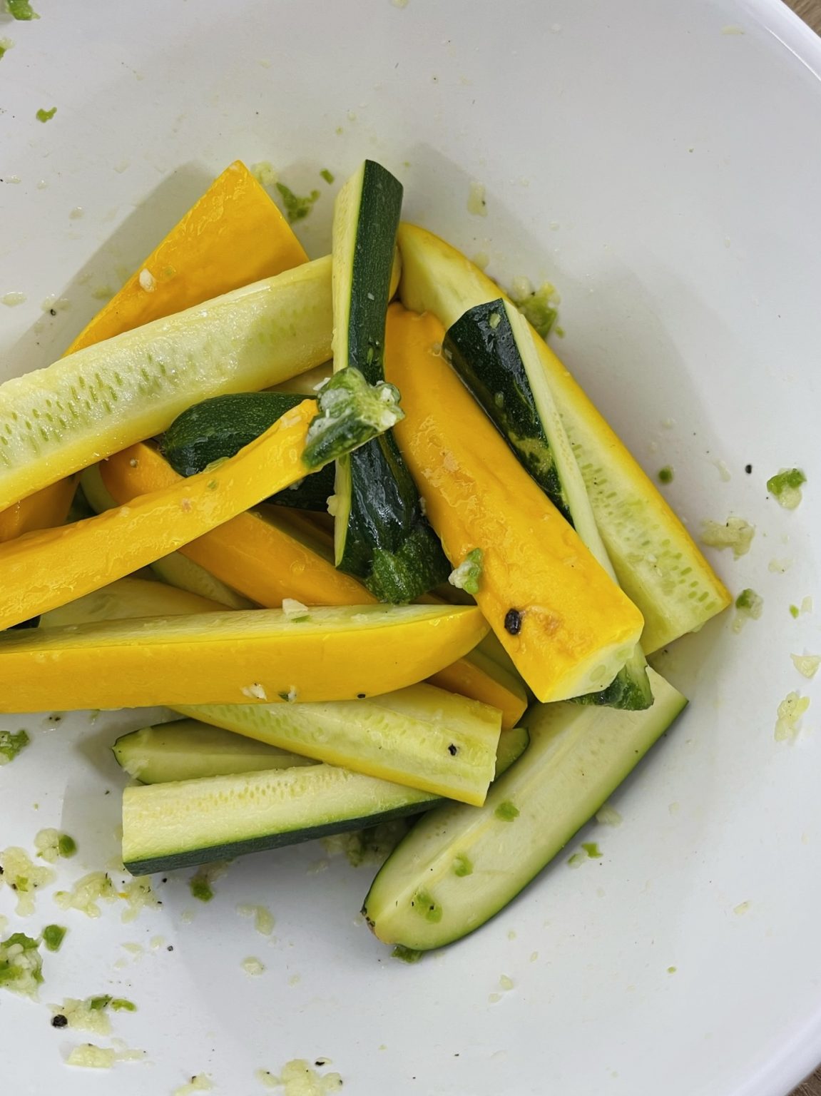 Grilled Courgette & Feta Salad Recipe | Savery Grazing