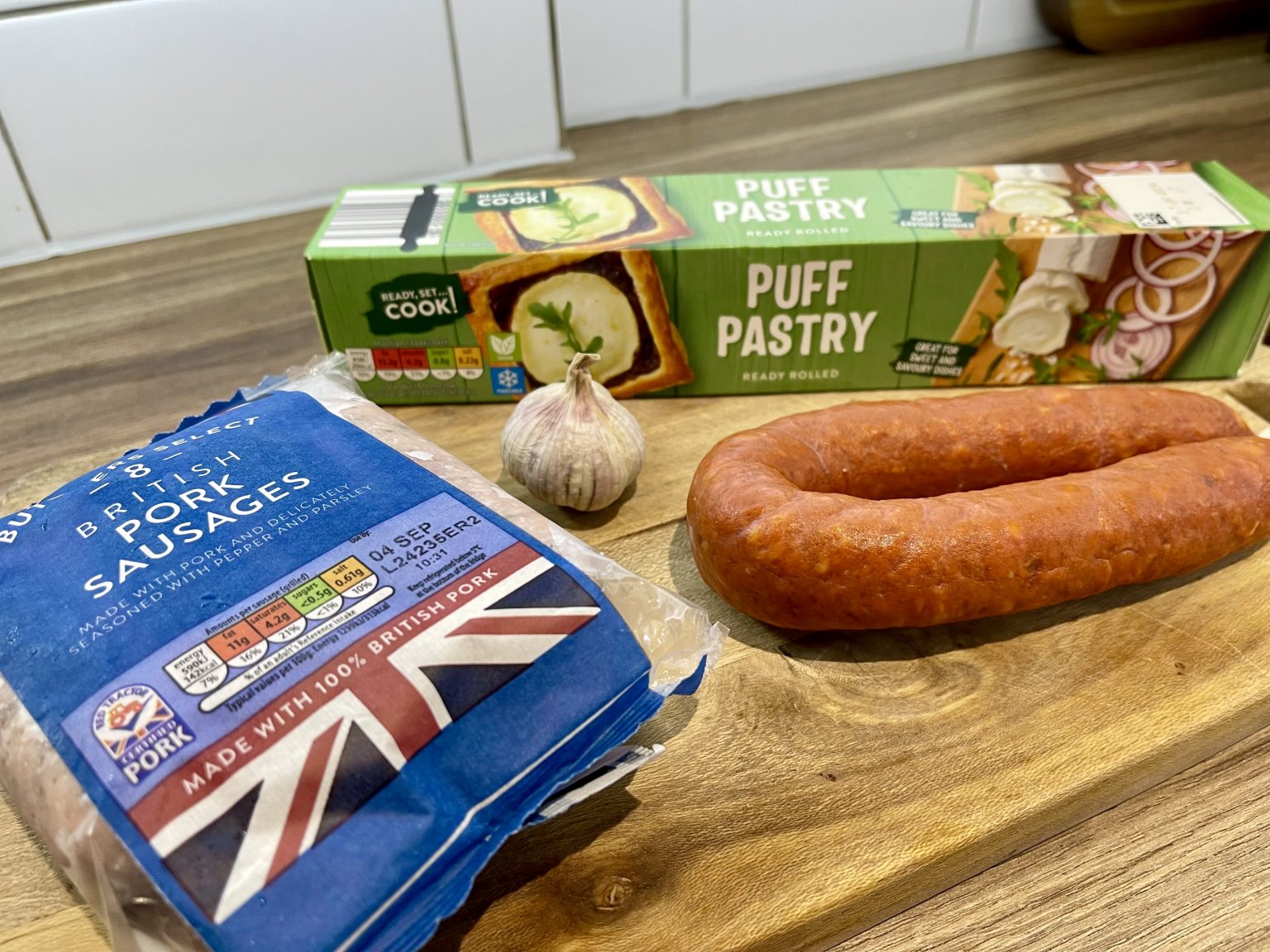 Chorizo Sausage Rolls | Savery Grazing