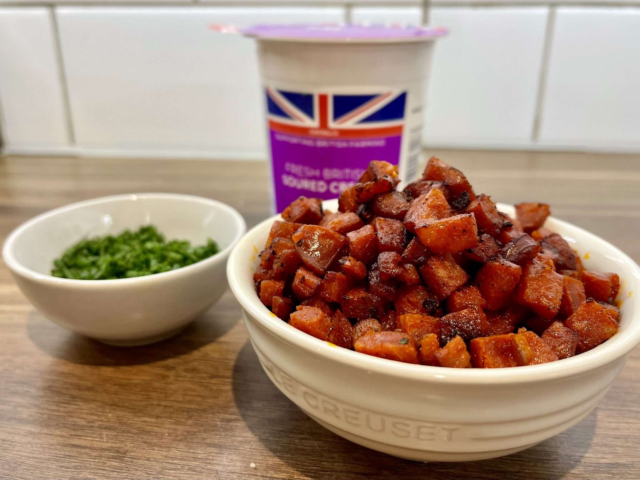 Mini Jacket Potato Canapés | Savery Grazing
